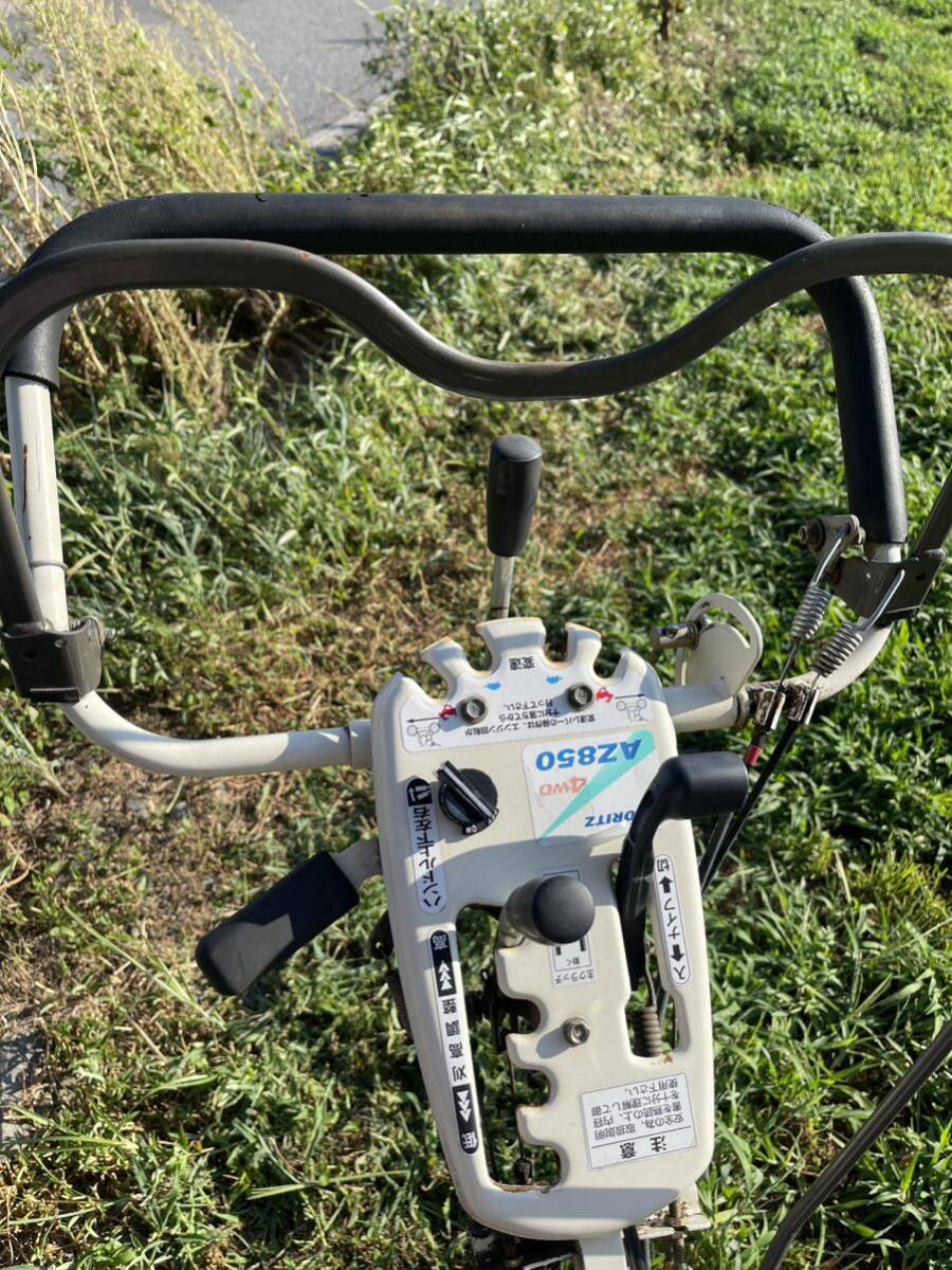 Yahoo!オークション - オーレック 共立 スパイダーモア AZ850 自走式草...