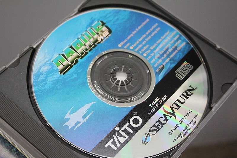 Yahoo!オークション - セガサターンソフト[ダライアス 外伝] T-1102G