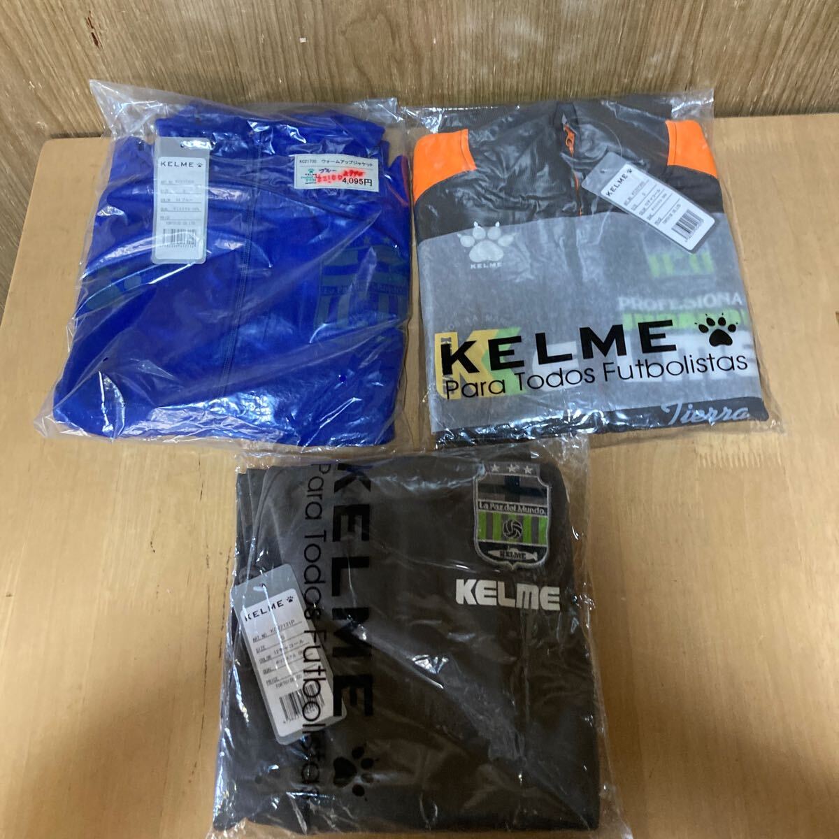 Yahoo!オークション - 未使用保管品 KELME ケルメ ジャージ サッカー ...
