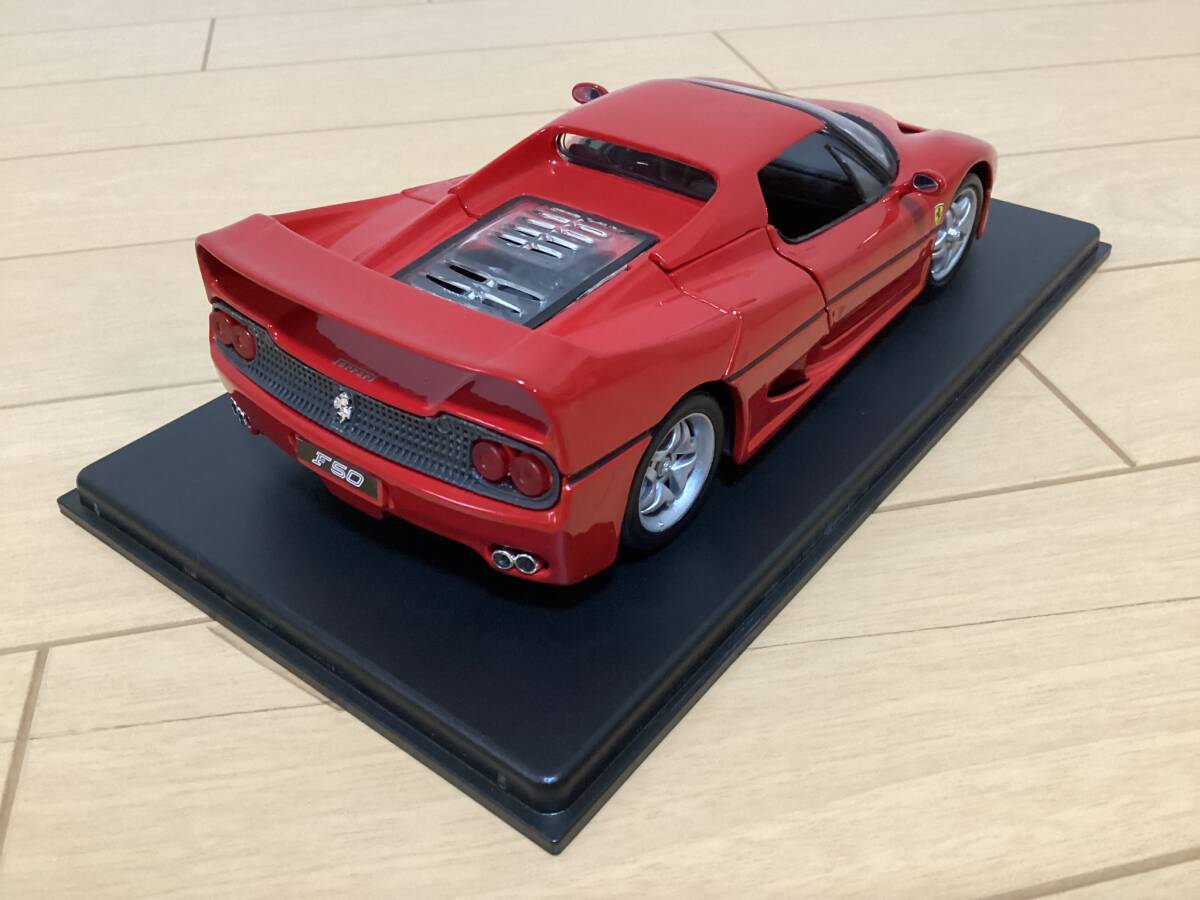 Yahoo!オークション - フェラーリ ミニカー 1/24 F50