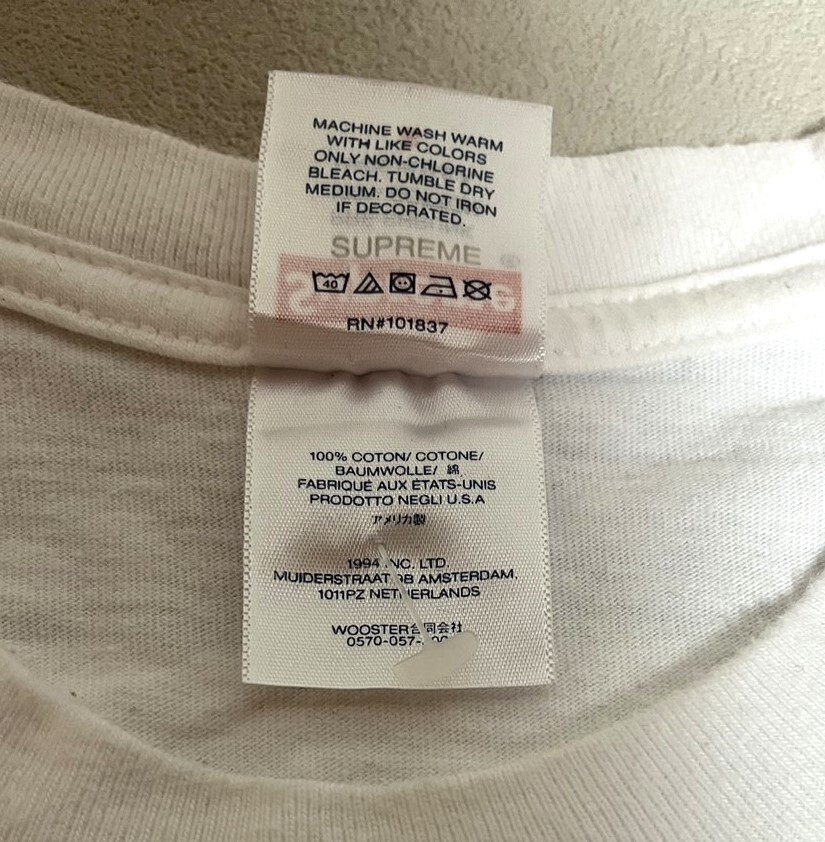 Yahoo!オークション - 【Y890】23AW/Supreme/static tee/半袖Tシャツ/S...