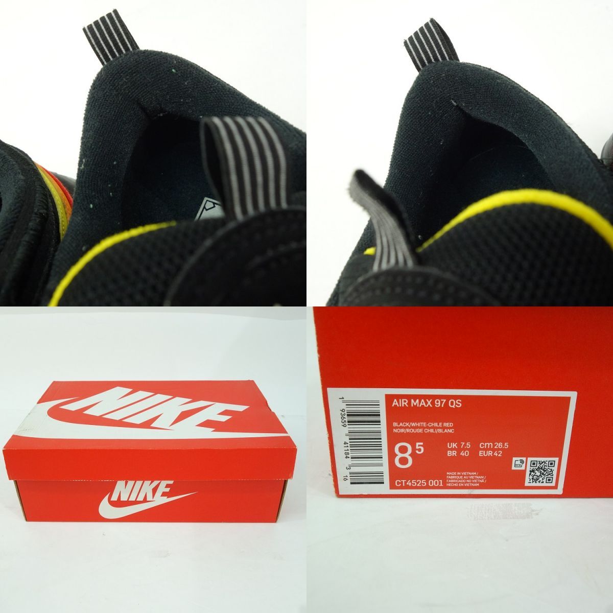 Yahoo!オークション - 153 NIKE ナイキ AIR MAX 97 QS エアマックス CT...