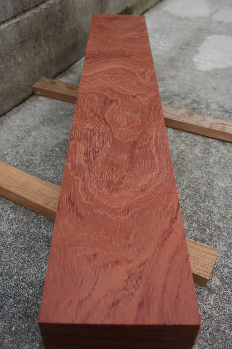 Yahoo!オークション - ブビンガ アフリカンローズウッド 無垢材 棚板 ...