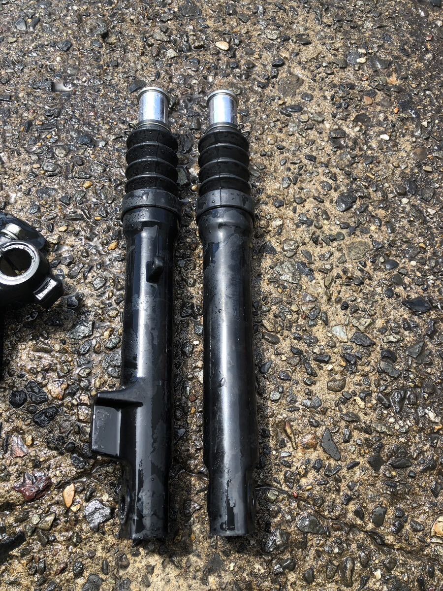 54856 ヤマハ ジョグ SA36J 8413番台〜 三又 ステム フロントフォーク 左右(フロント)｜売買されたオークション情報、yahooの商品情報をアーカイブ公開 - オークファン ...