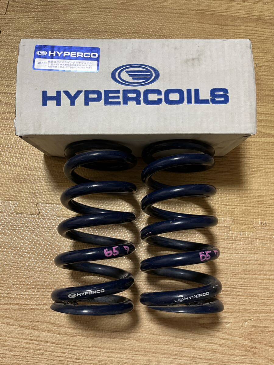 Yahoo!オークション - HYPERCO ハイパコ バネ スプリング ID65 7inch 1...