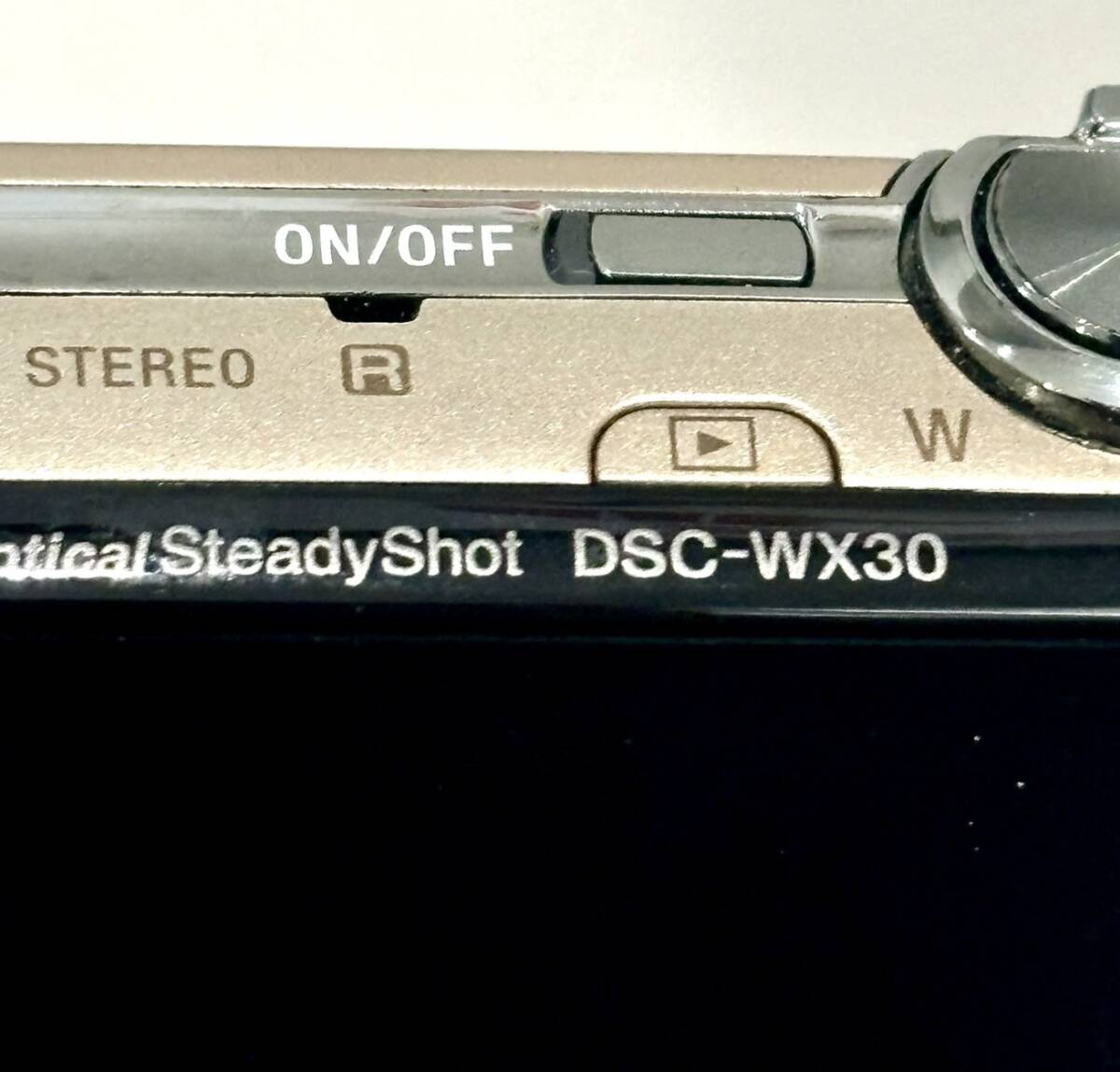 Yahoo!オークション - 動作未確認 SONY ソニー Cyber shot DSC-WX9 サ...