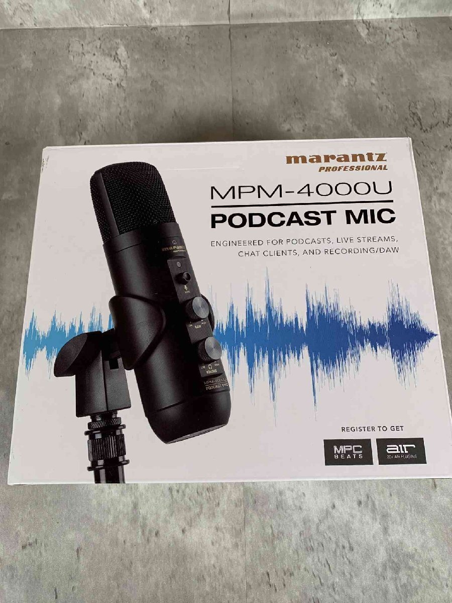 Yahoo!オークション - 【美品】marantz/MPM-4000U PODCAST MIC