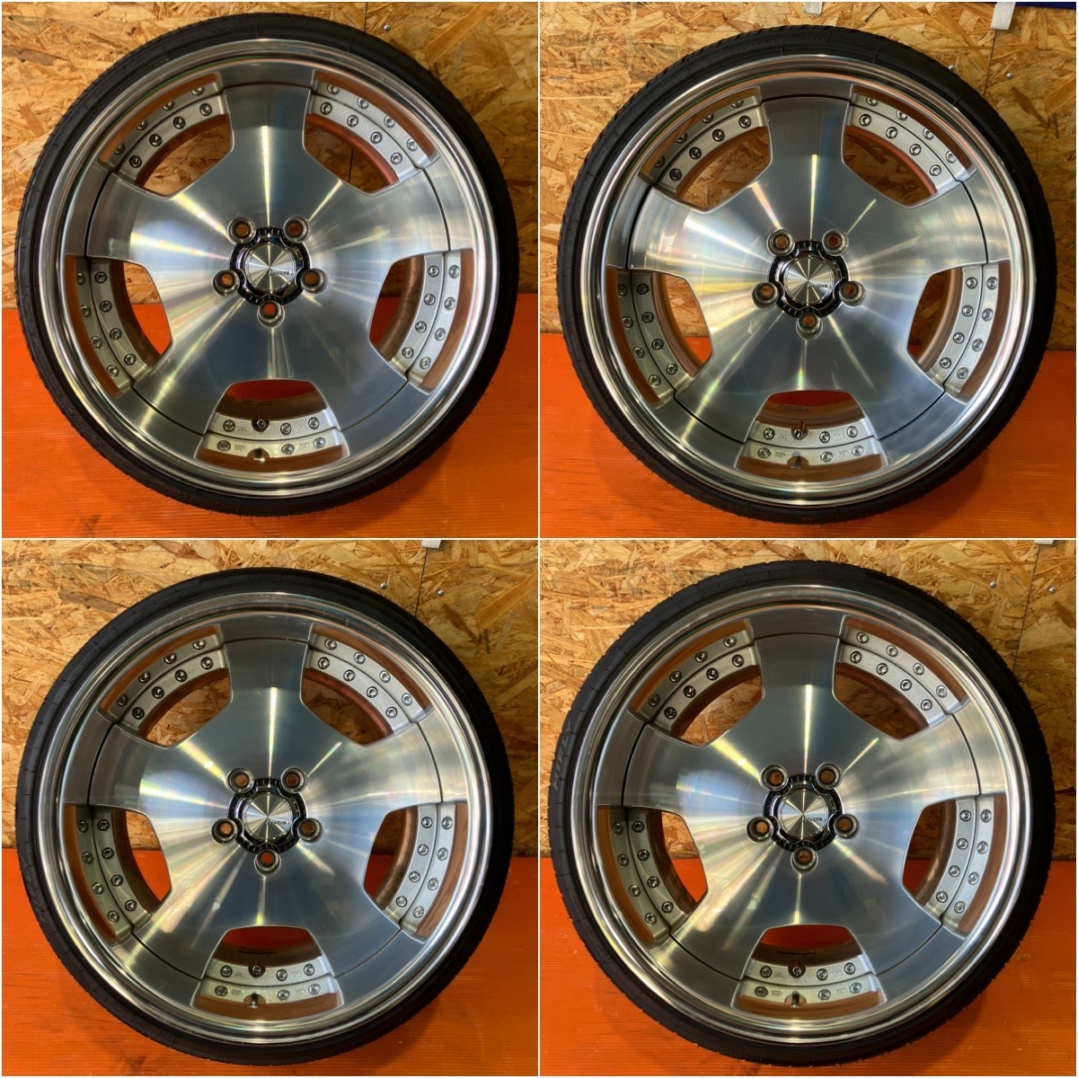 Yahoo!オークション - WORK ワーク ランベック LD1 18インチ 10J+15 10...