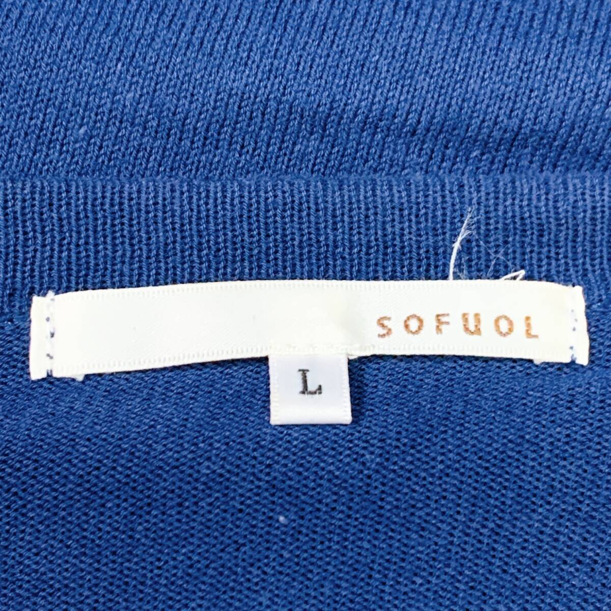 Yahoo!オークション - YH1196 SOFUOL レディース 長袖ニットトップス ...