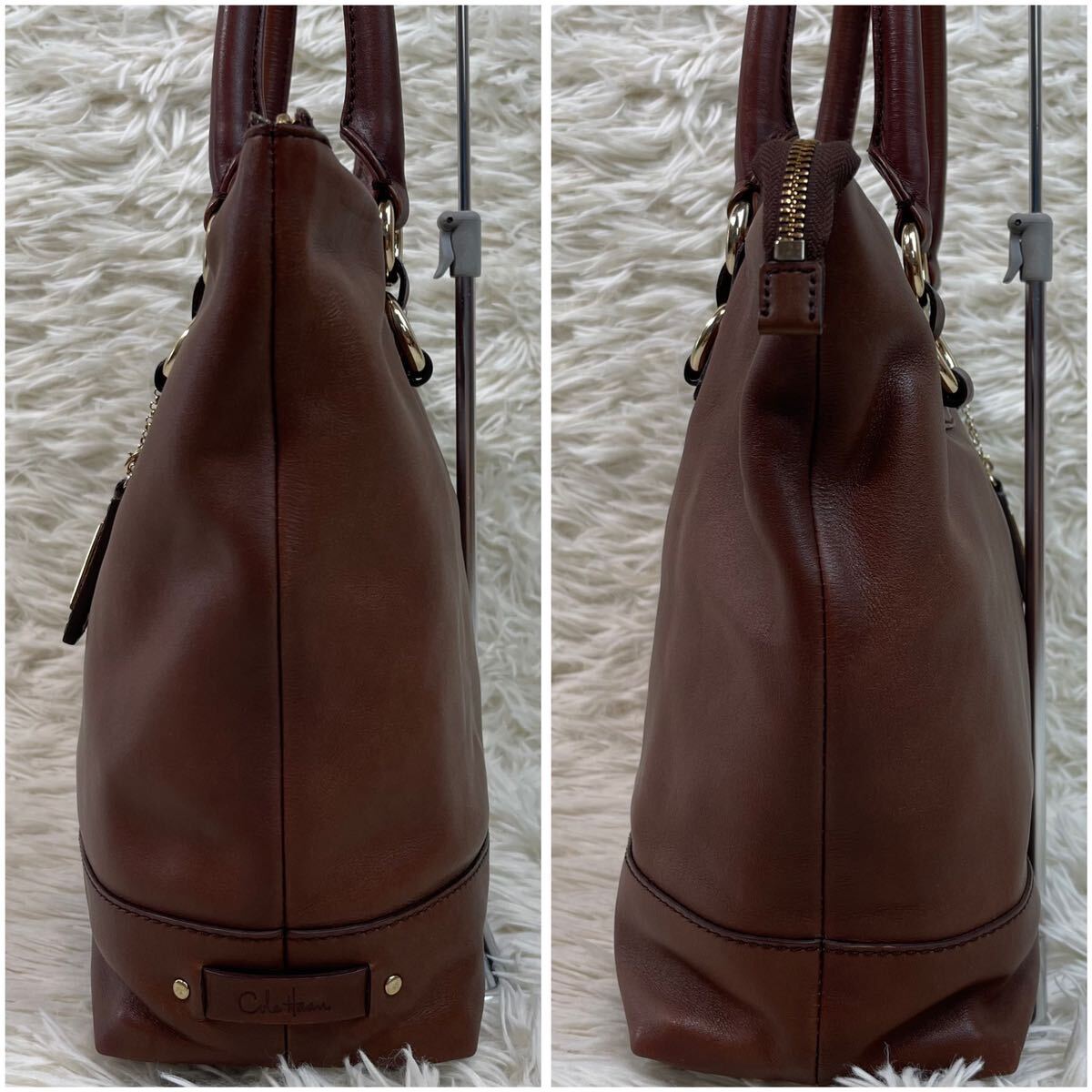 Yahoo!オークション - 1円~【極美品/A4可】COLE HAAN コールハーン ト...