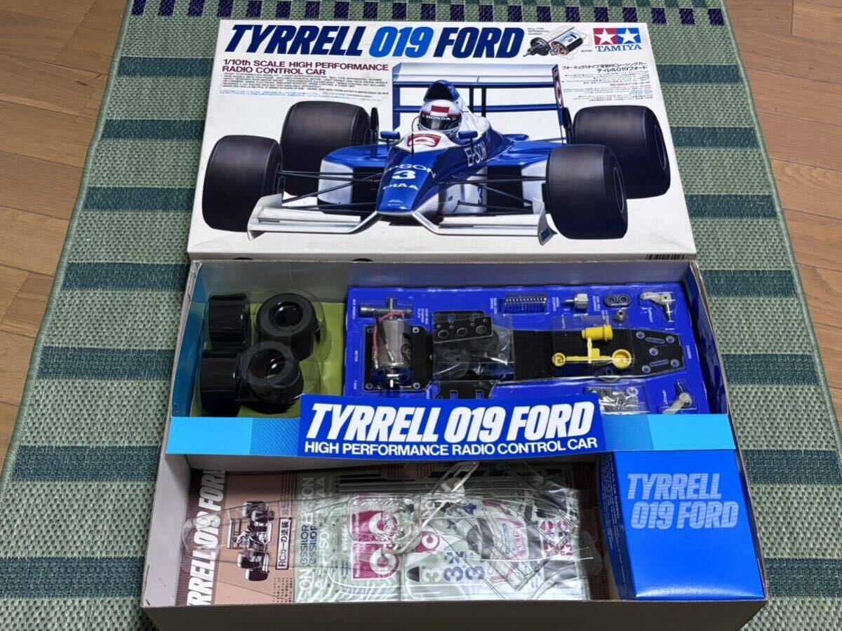 Yahoo!オークション - タミヤTAMIYA 『F-1 ティレル019フォード』未組...