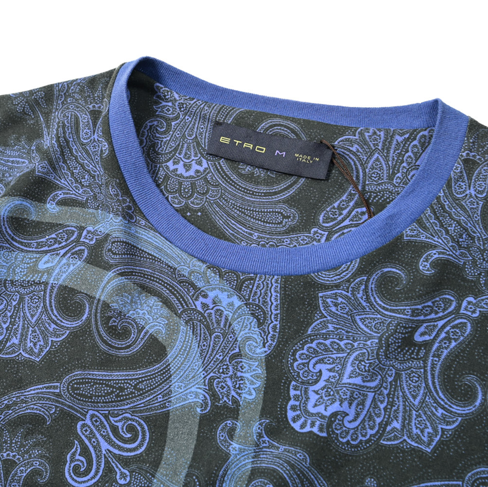 Yahoo!オークション - 厳選 新着 新品 エトロ ETRO Tシャツ クルーネッ...