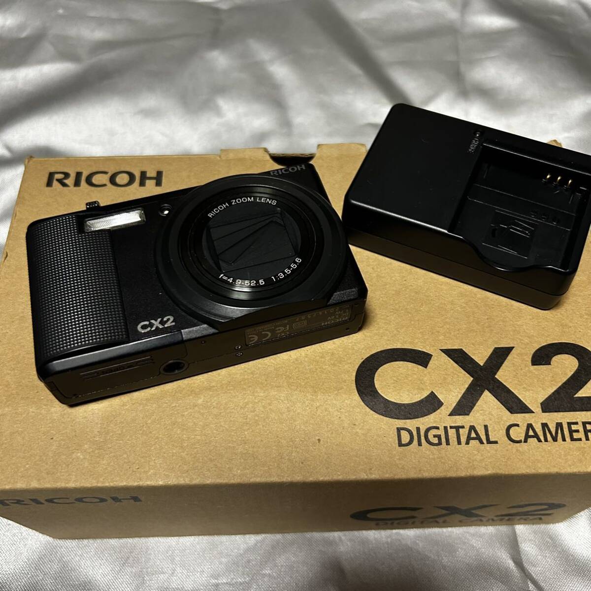 Yahoo!オークション - RICOH CX2 コンパクトデジタルカメラ 動作品 RIC...
