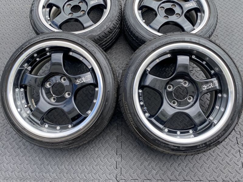 Yahoo!オークション - 高級深リム SSR プロフェッサー SP1 PCD100 6J6....