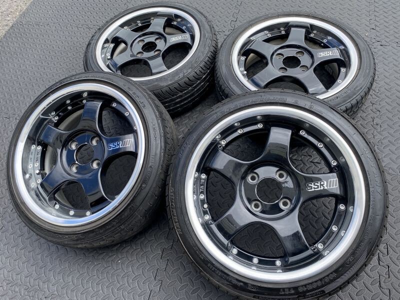 Yahoo!オークション - 高級深リム SSR プロフェッサー SP1 PCD100 6J6....