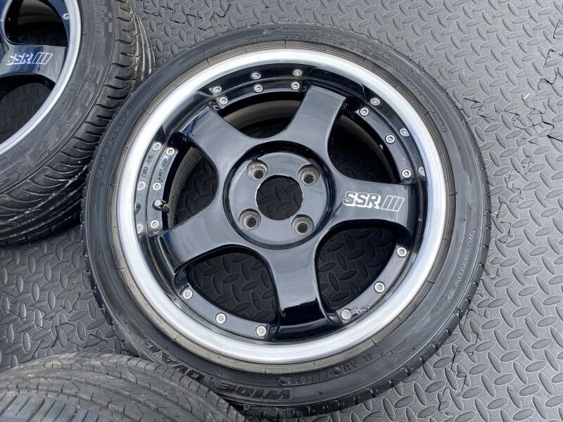 Yahoo!オークション - 高級深リム SSR プロフェッサー SP1 PCD100 6J6....