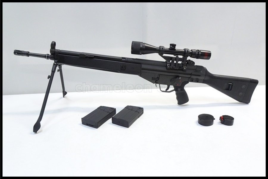 Yahoo!オークション - 東京)東京マルイ H&K G3 SG-1 スタンダード電動...