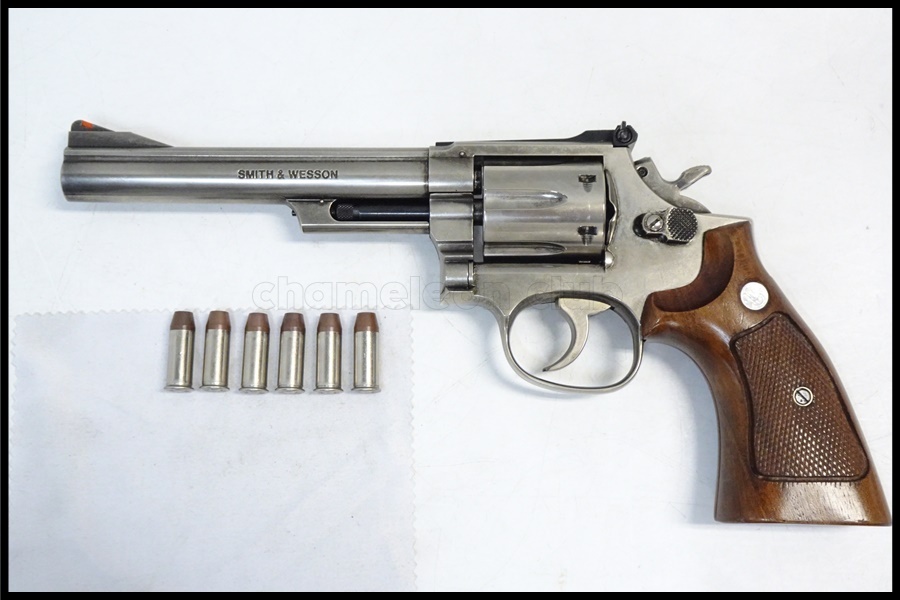 Yahoo!オークション - 東京)コクサイ S&W M66 357マグナム 6インチ ABS...
