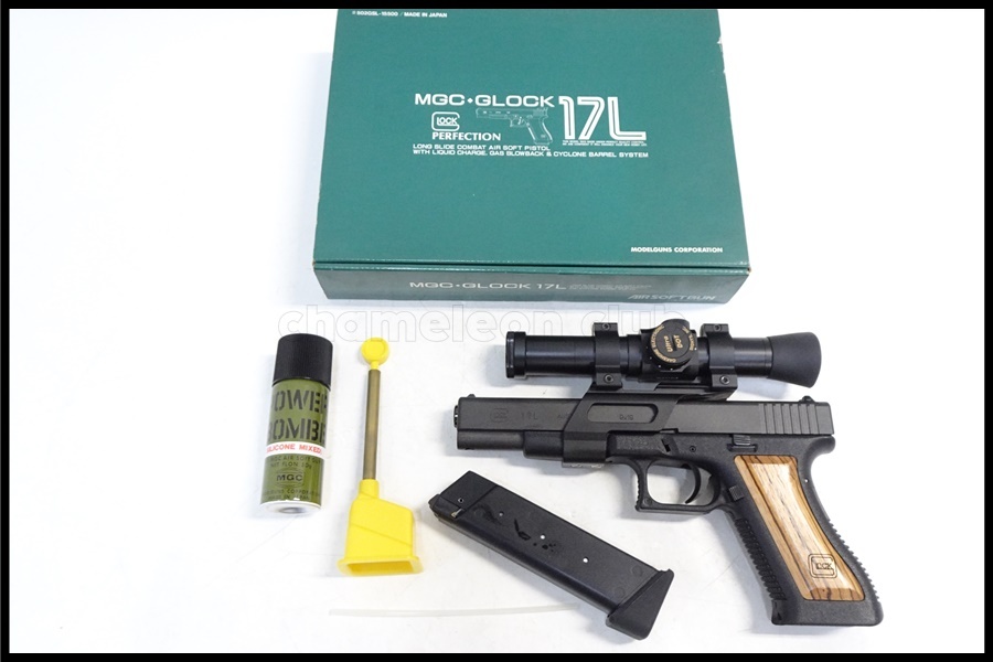 Yahoo!オークション - 東京)MGC G17L グロック17L ガスブローバック ド...