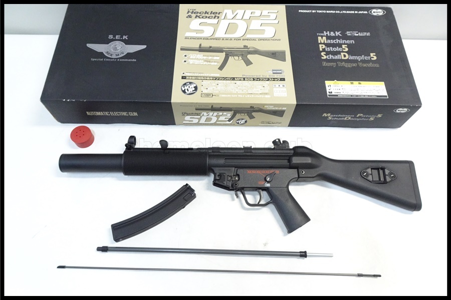 Yahoo!オークション - 東京)東京マルイ H&K MP5 SD5 スタンダード電動...