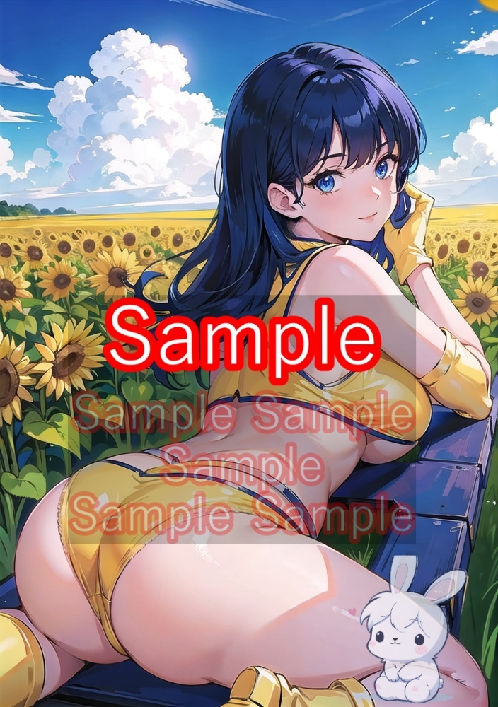 Yahoo!オークション - D-481 ダーティペア ユリ 同人ポスター イラスト...