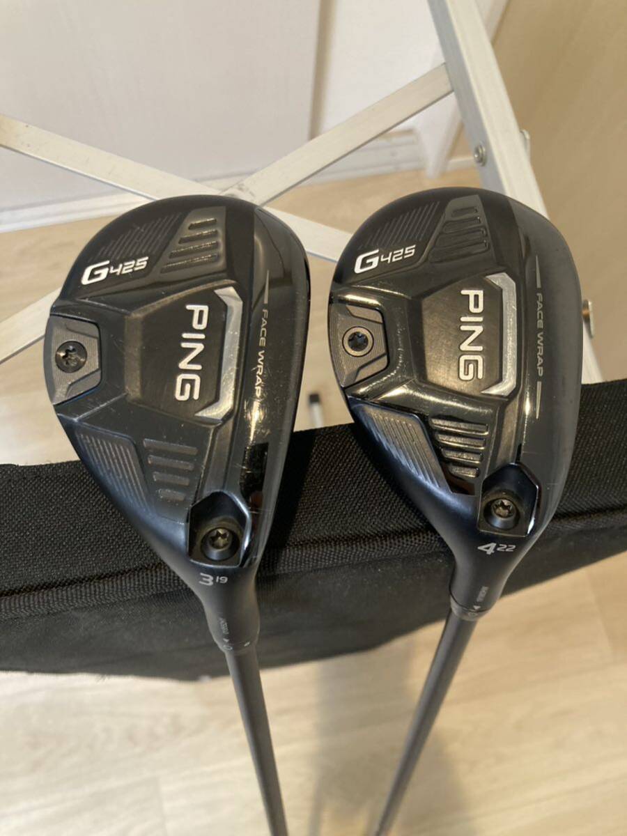 Yahoo!オークション - PING G425 HYBRID 3U 4Uフジクラ Speeder TR HYB...