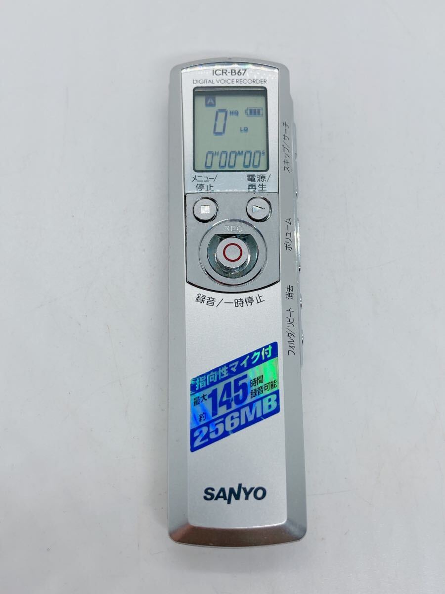 Yahoo!オークション - 概ね美品 SANYO ICR-B67 サンヨー ICレコーダー ...