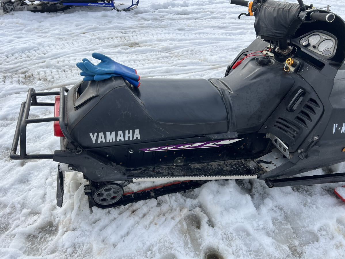 Yahoo!オークション - 岩手発 ヤマハ VMAX 600 セル バック無 スノーモ...