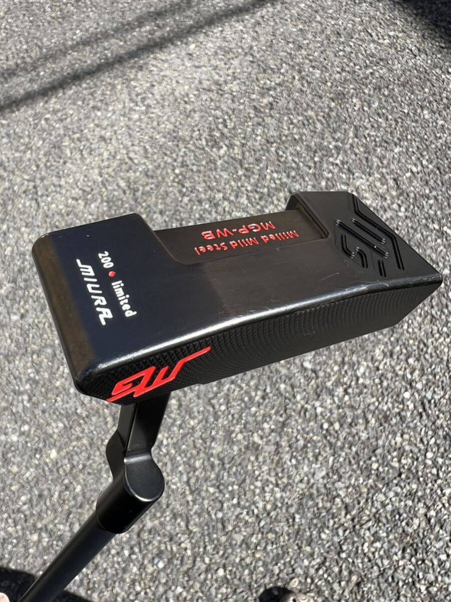 Yahoo!オークション - 三浦技研 Miura MGP WB パター 33.5インチ Stabi...