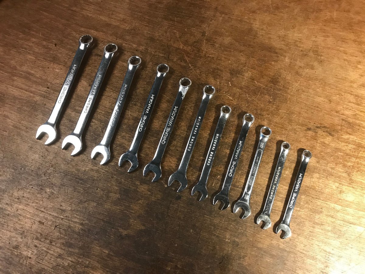 Yahoo!オークション - SS-5113 送料込 CHROME VANADIUM レンチ スパナ ...
