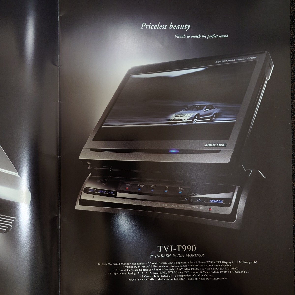 Yahoo!オークション - 【極美品】 ALPINE アルパイン F#1 TVI-T990 イ...
