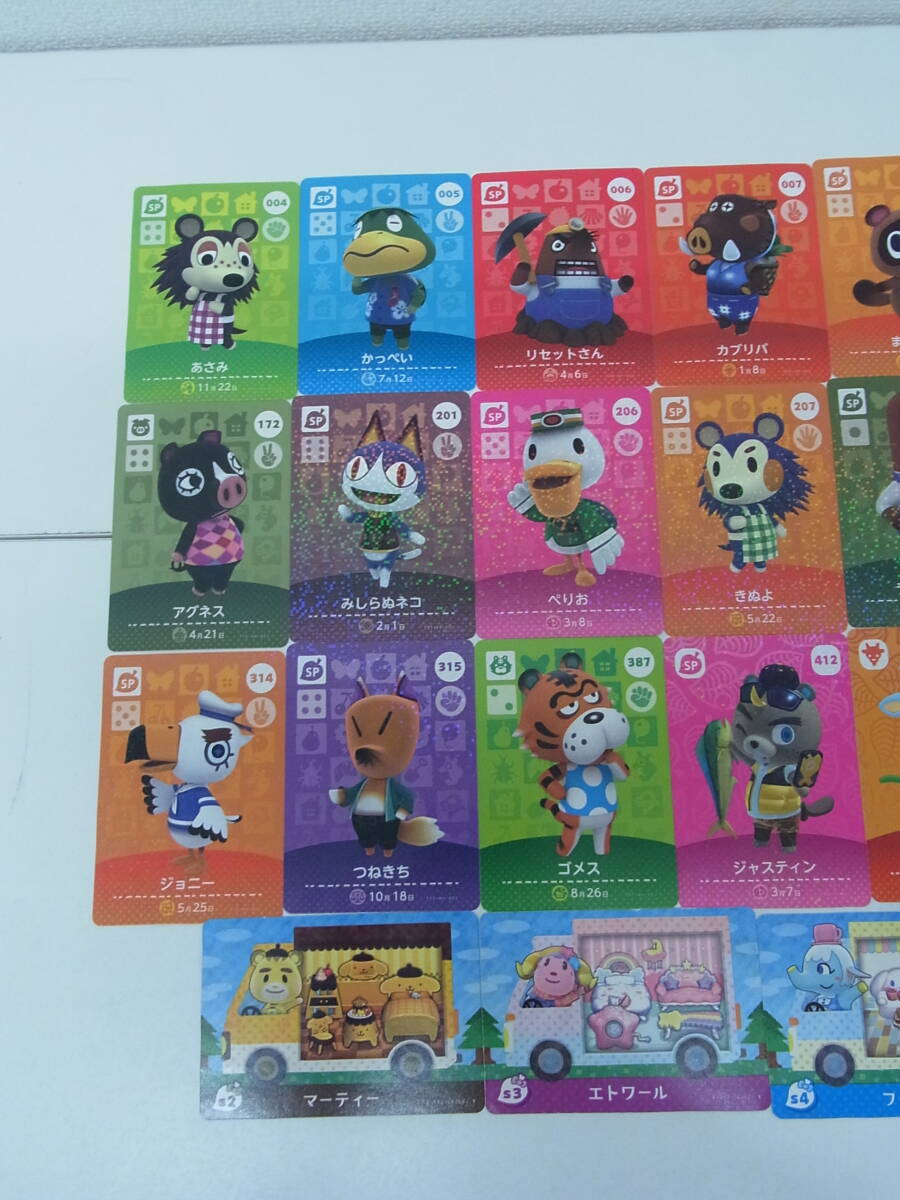24-0 どうぶつの森 amiiboカード 1弾~5弾 SP 住人 欠品あり 33枚 とびだせどうぶつの森6枚 みしらぬネコ マーティー エトワール フィーカ(ニンテンドースイッチアクセサリー ...