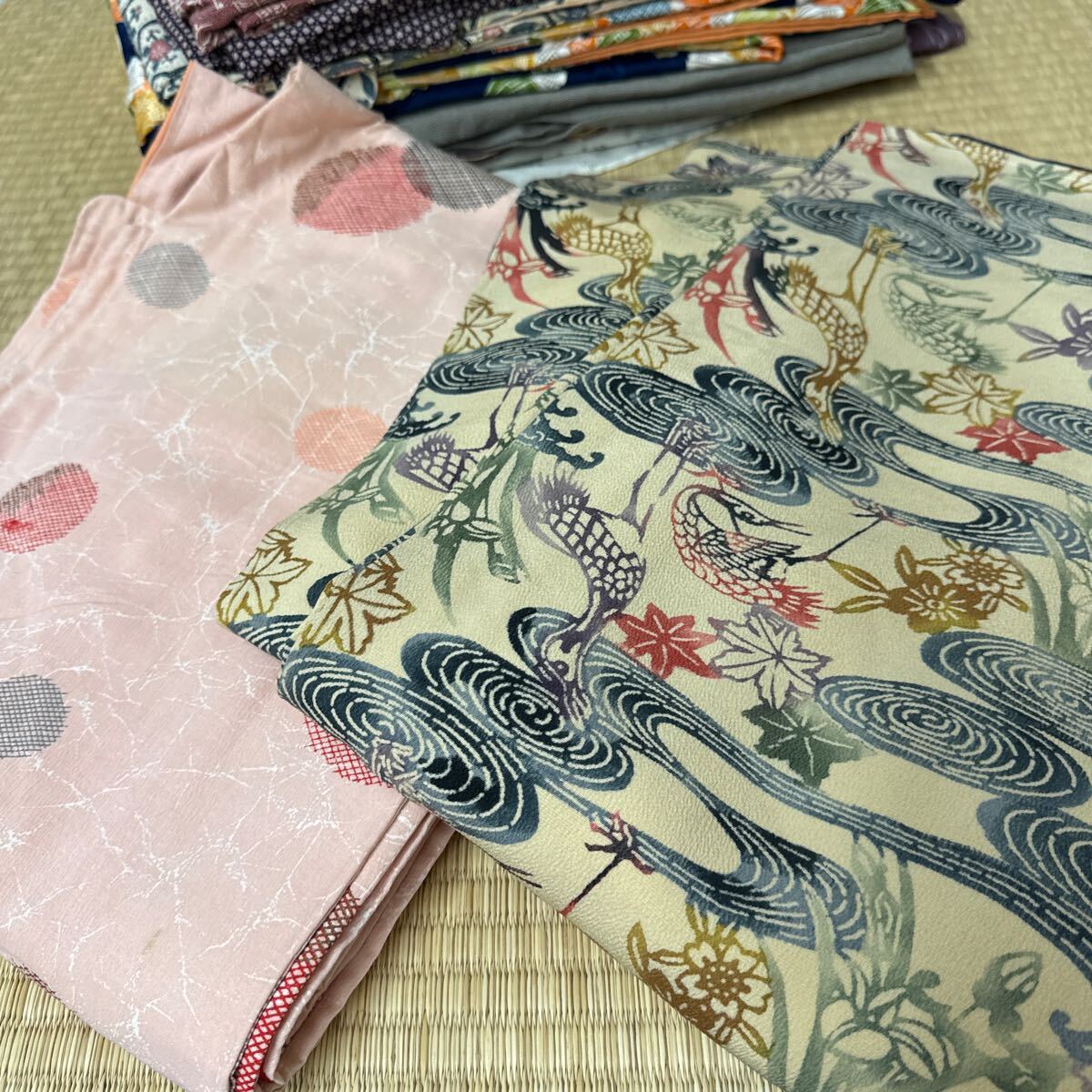 Yahoo!オークション - 小紋 着物 まとめて 10品 A783