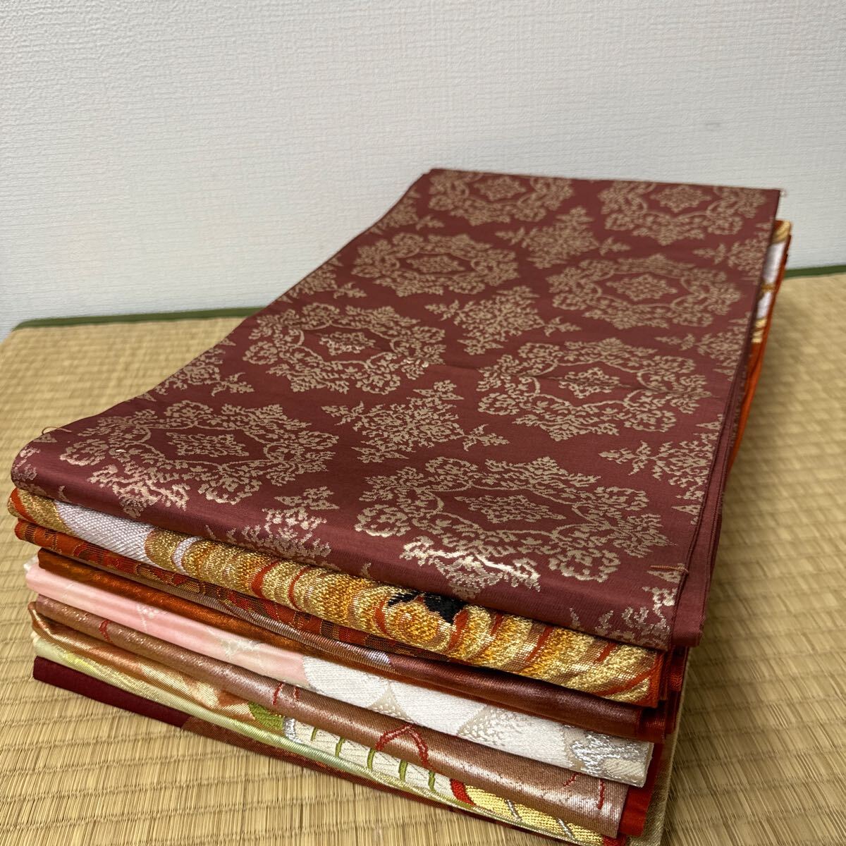 Yahoo!オークション - 袋帯 着物 まとめて 10品 A801