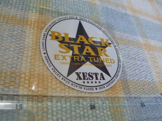 Yahoo!オークション - XESTA/ゼスタ/ブラックスター/ステッカー/シール...