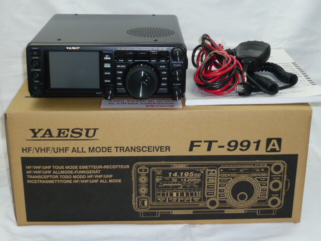 Yahoo!オークション - FT-991A ヤエス HF/VHF/UHF ALL MODE 100W機 新...