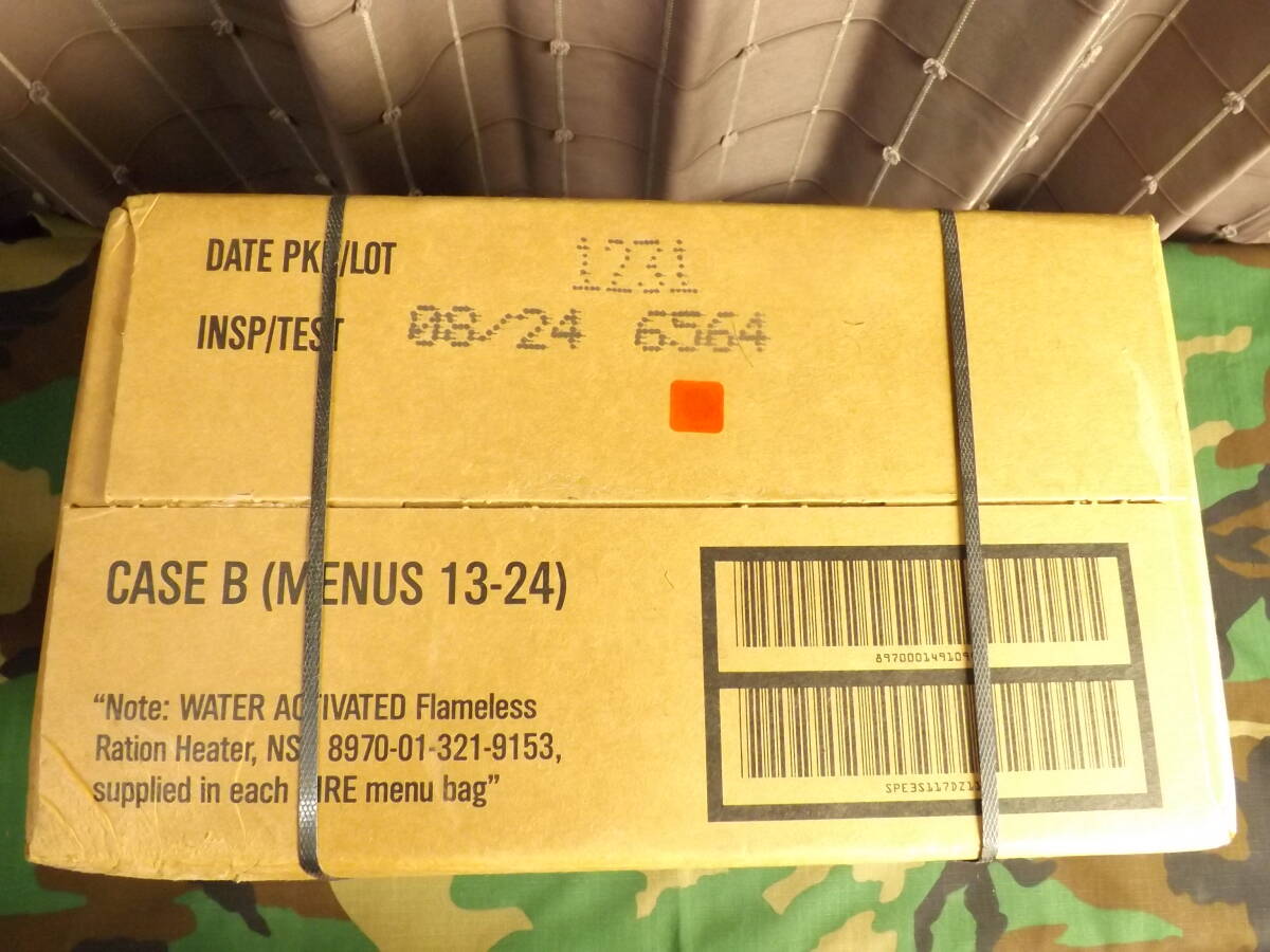 超最新破格 8/24 MRE レーション メニュー B 米軍放出 米軍実物 地震 防災 非常食(その他)｜売買されたオークション情報、yahooの商品情報をアーカイブ公開 - オークファン ...