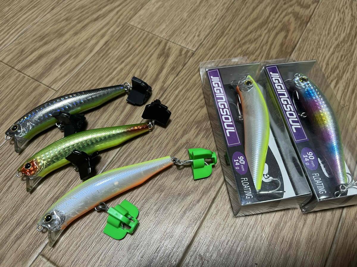 Yahoo!オークション - クロスウェイクR 90F-SSR ×3個 ＋ おまけルアー...