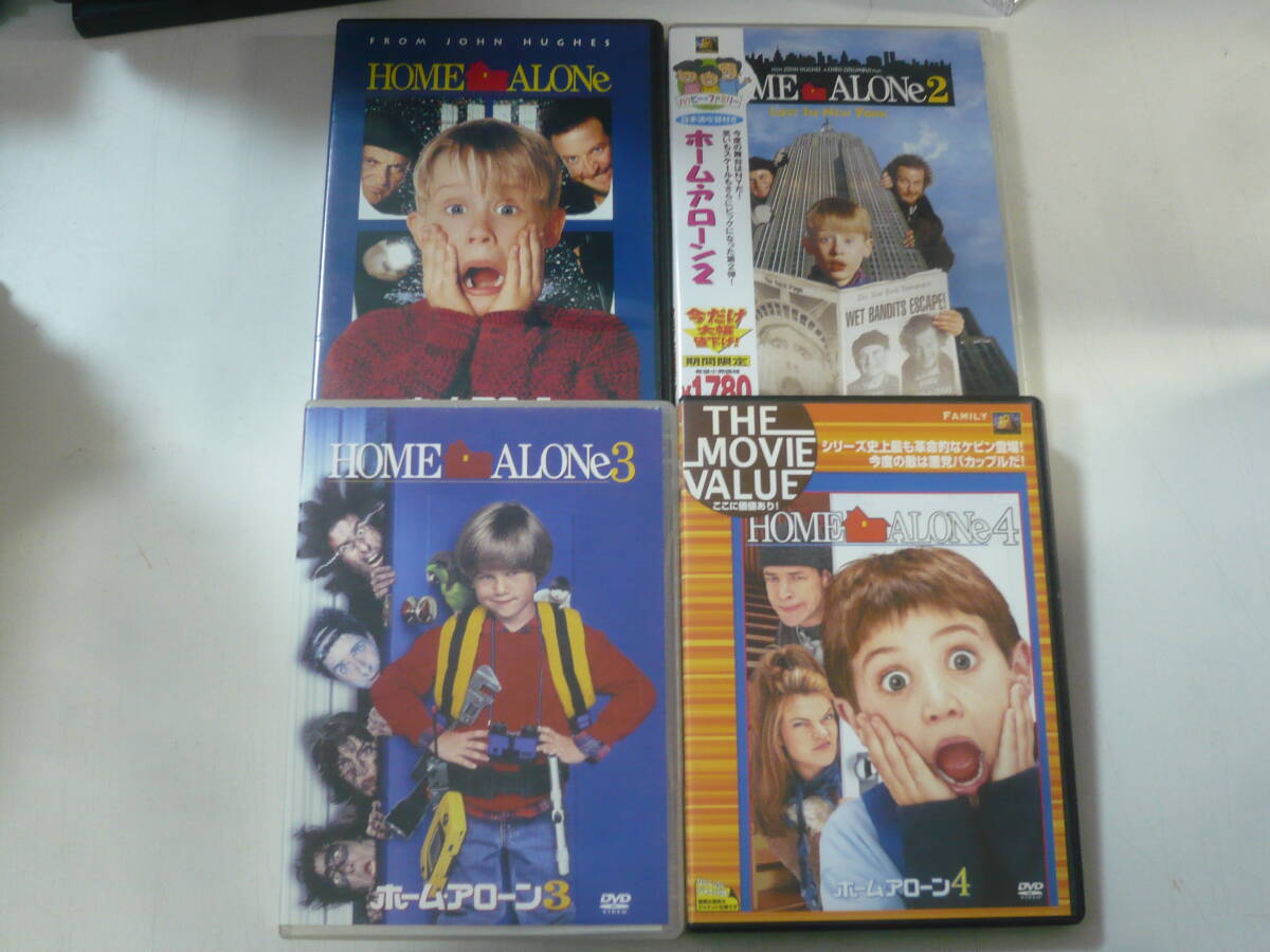 Yahoo!オークション - レ DVD4本セット ホームアローン1～4 中古