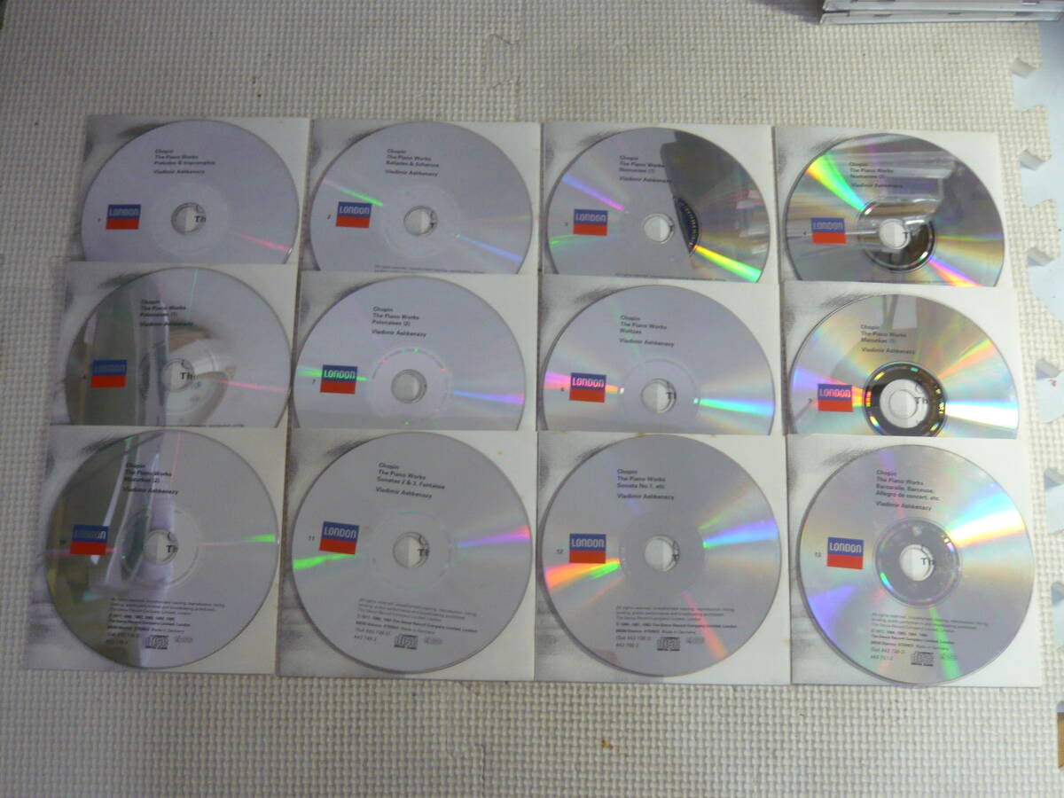 Yahoo!オークション - レ CD12枚組 CHOPIN The Piano Works Vladimir A...