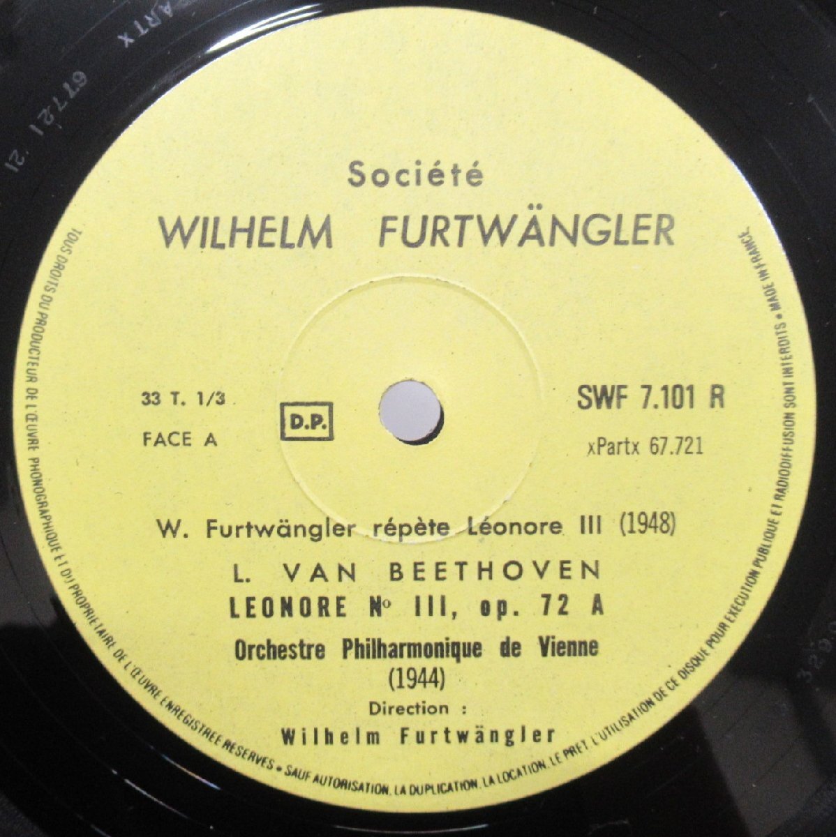 Yahoo!オークション - G451 FURTWANGLER フルトヴェングラー協会 LPレ...