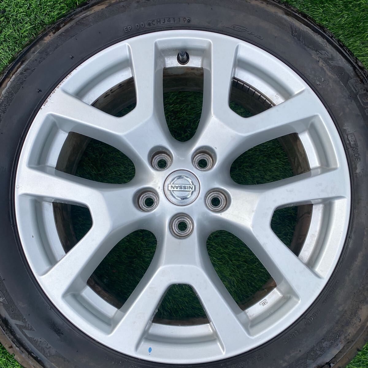 Yahoo!オークション - WH150 日産 エクストレイル T31 後期 純正ホイー...