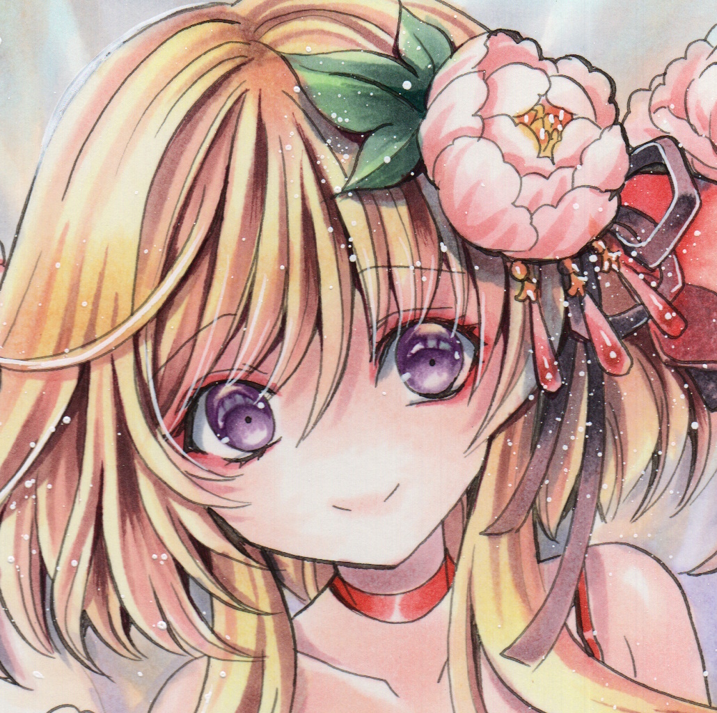 Yahoo!オークション - 同人手描きイラスト・オリジナル『peony』A4サイ...