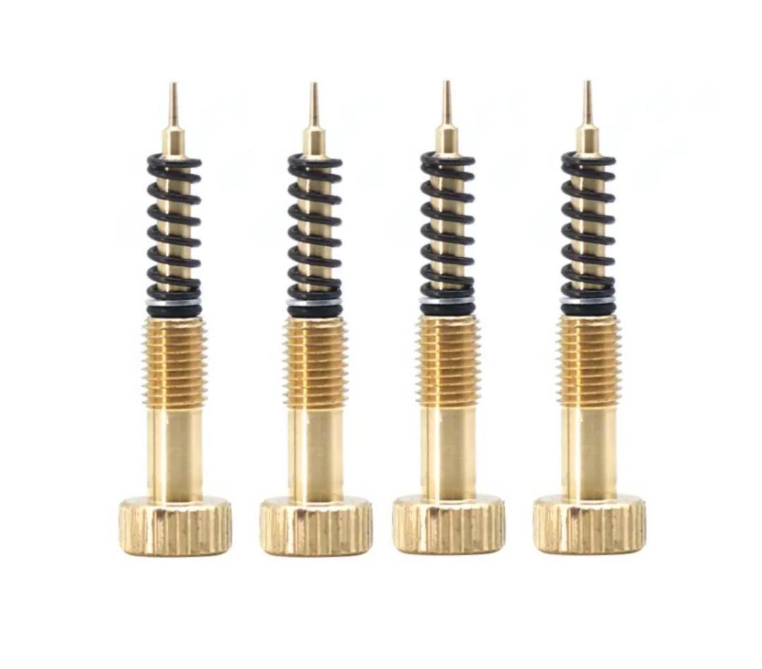 Yahoo!オークション - CVK キャブレター パイロットスクリュー 4個 エ...