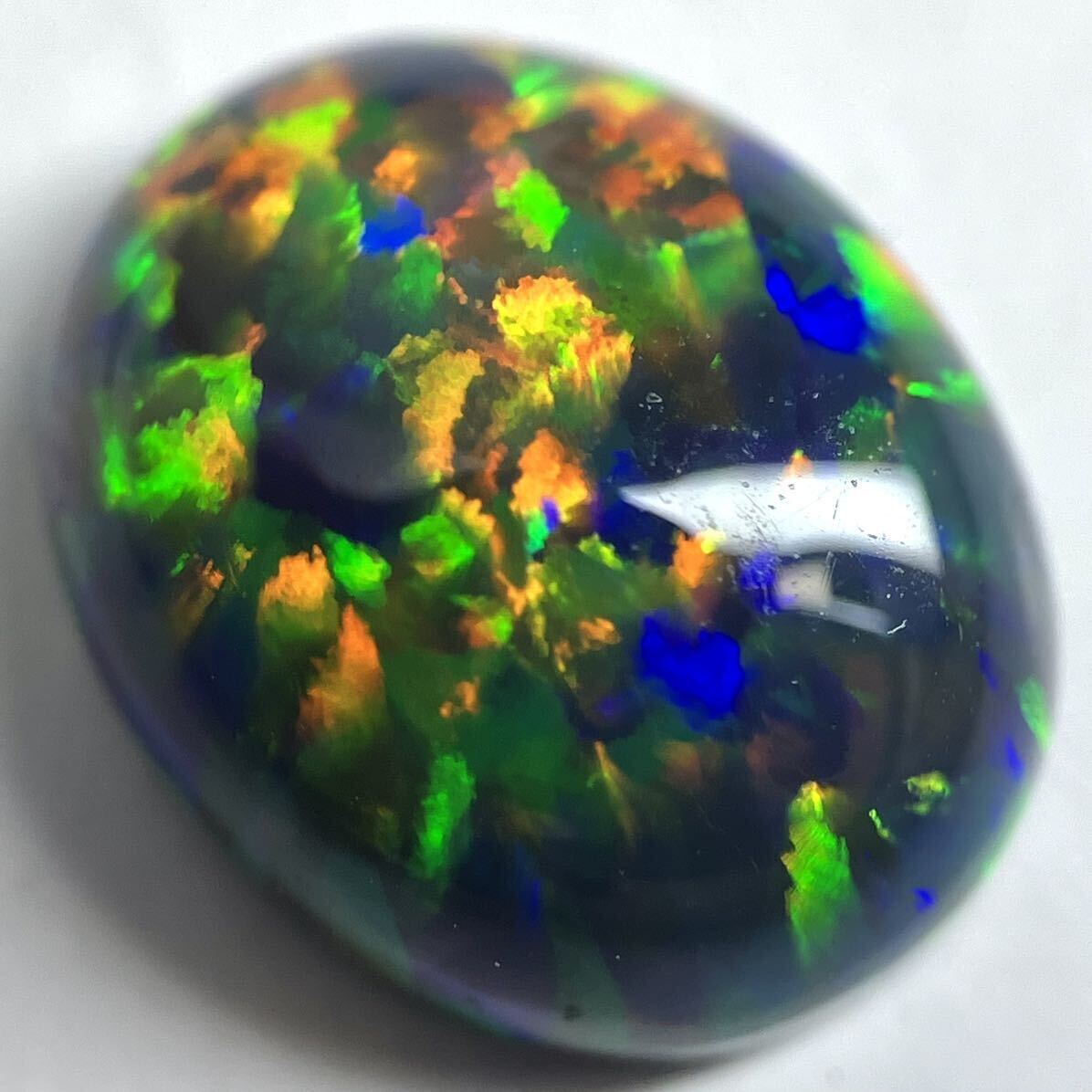 Yahoo!オークション - 遊色効果抜群 [オパール3.095ct]A 11.06×8.89...