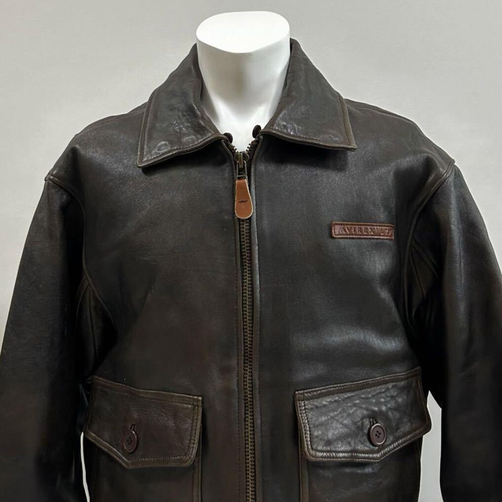 Yahoo!オークション - 参考定価¥120.000〜【80〜90sヴィンテージ】AVIR...