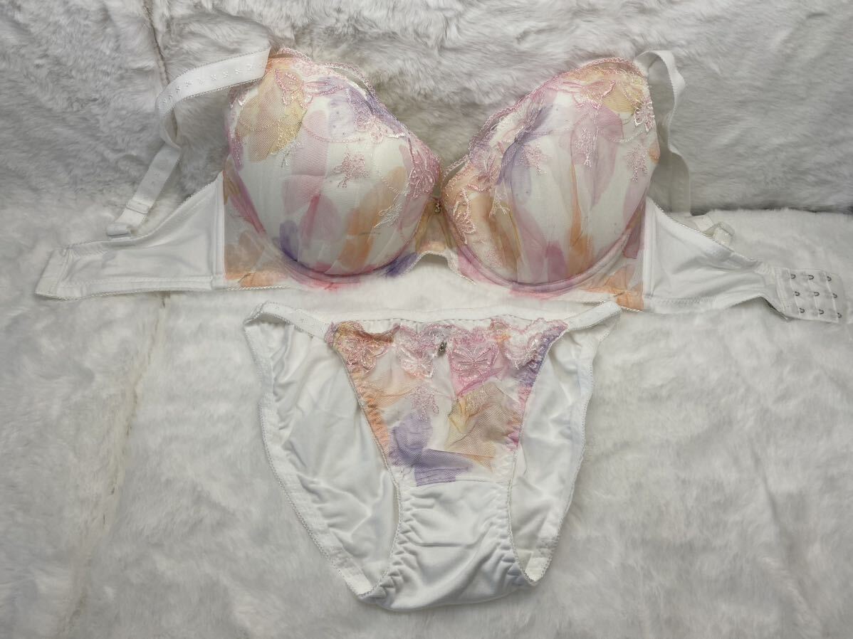 Yahoo!オークション - X060 ブラジャー ショーツ セット I75 Lサイズ ...