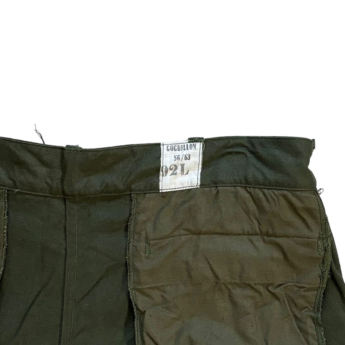 Yahoo!オークション - [フランス軍]2実物60年代ヴィンテージM47パンツ...