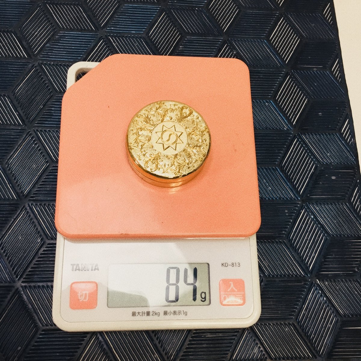 Yahoo!オークション - 24K.G.P 朱肉入れ 星 スター 6角スター デザイン...