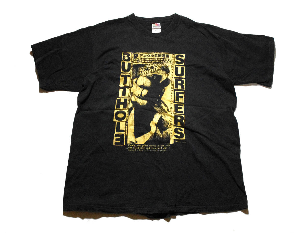 Yahoo!オークション - 1993 Butthole Surfers Vintage Tシャツ Don Roc...